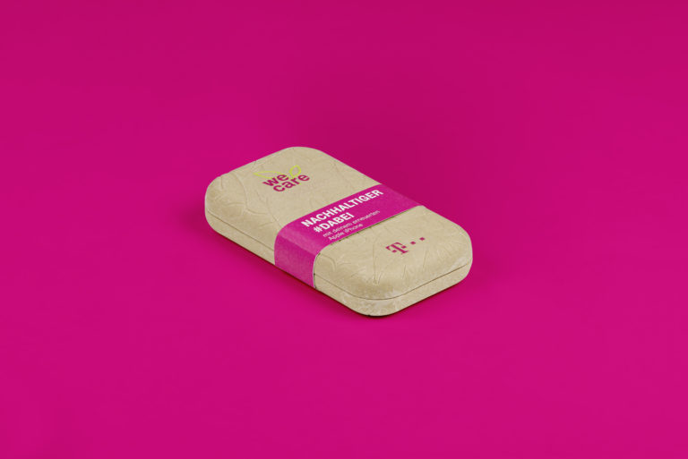 Mobile box packaging design for T-Mobile - Paperfoam