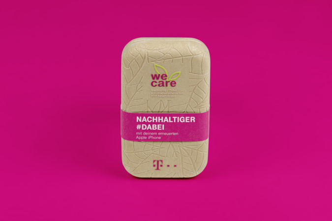 Mobile box packaging design for T-Mobile - Paperfoam