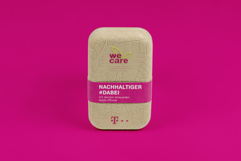 Mobile box packaging design for T-Mobile - Paperfoam