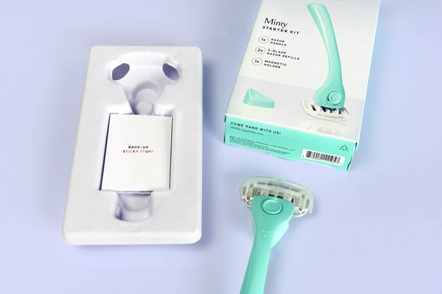 Eco-conscious razor packaging - Paperfoam